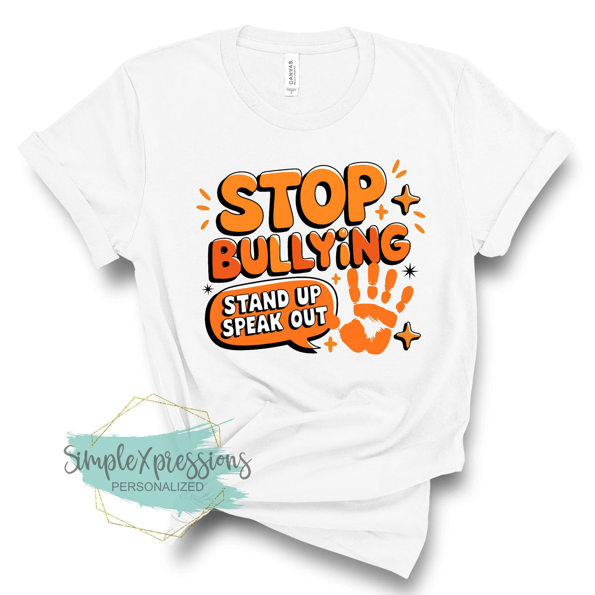 Stop Bullying- Stand Up Speak Out – SimpleXpressions-Personalized!